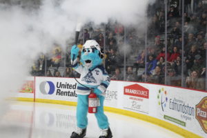 Edmundston Blizzard unveil new mascot | Maritime Junior Hockey League
