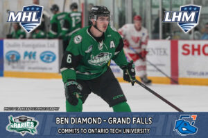 Rapids’ Diamond commits to Ontario Tech University | Maritime Junior ...